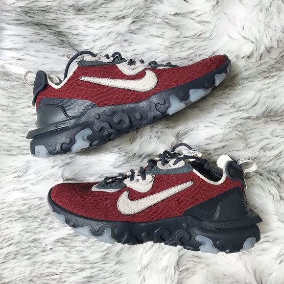 Nike | Shoes | Nike React Dmsx Vision By You Red Black White | Poshmark